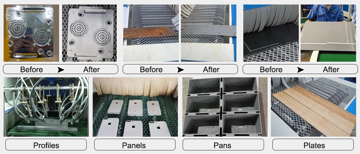 High-productivity Automatic Sandblasting Machine for Shell Plate