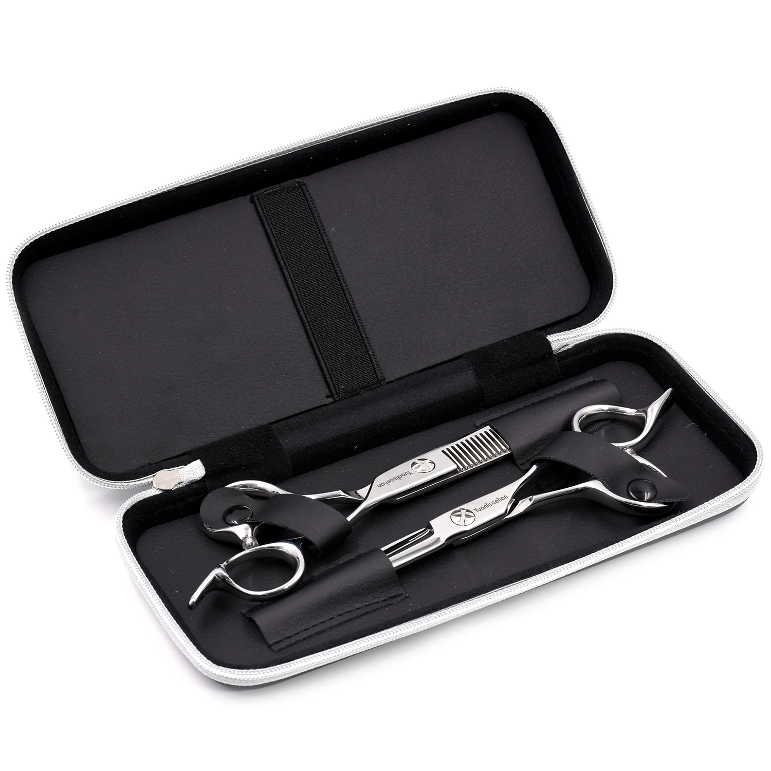 Custom Logo Scissors Shears Set Case Professional Hairdressing Scissors ...