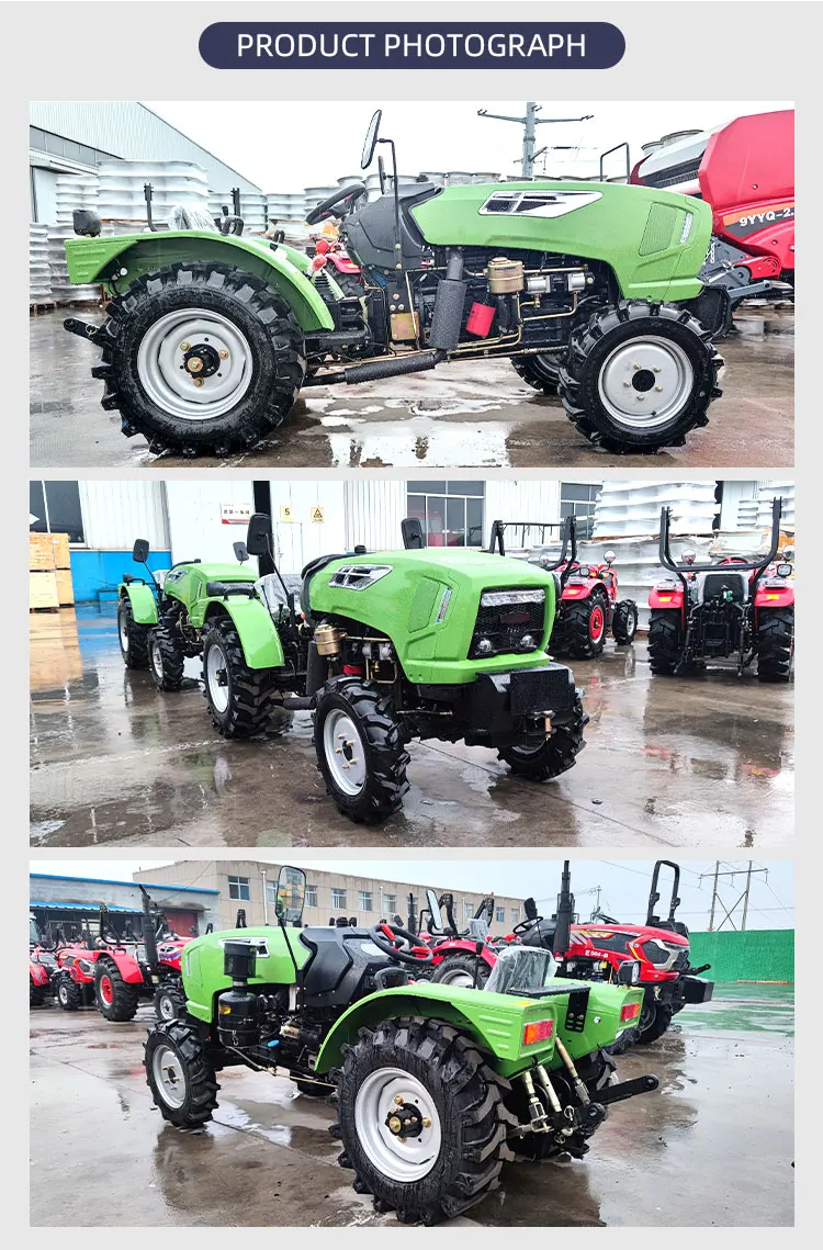 Farmer Mini Tractor Agricultural Machinery Greenhouse 4wd Tractor - Buy ...