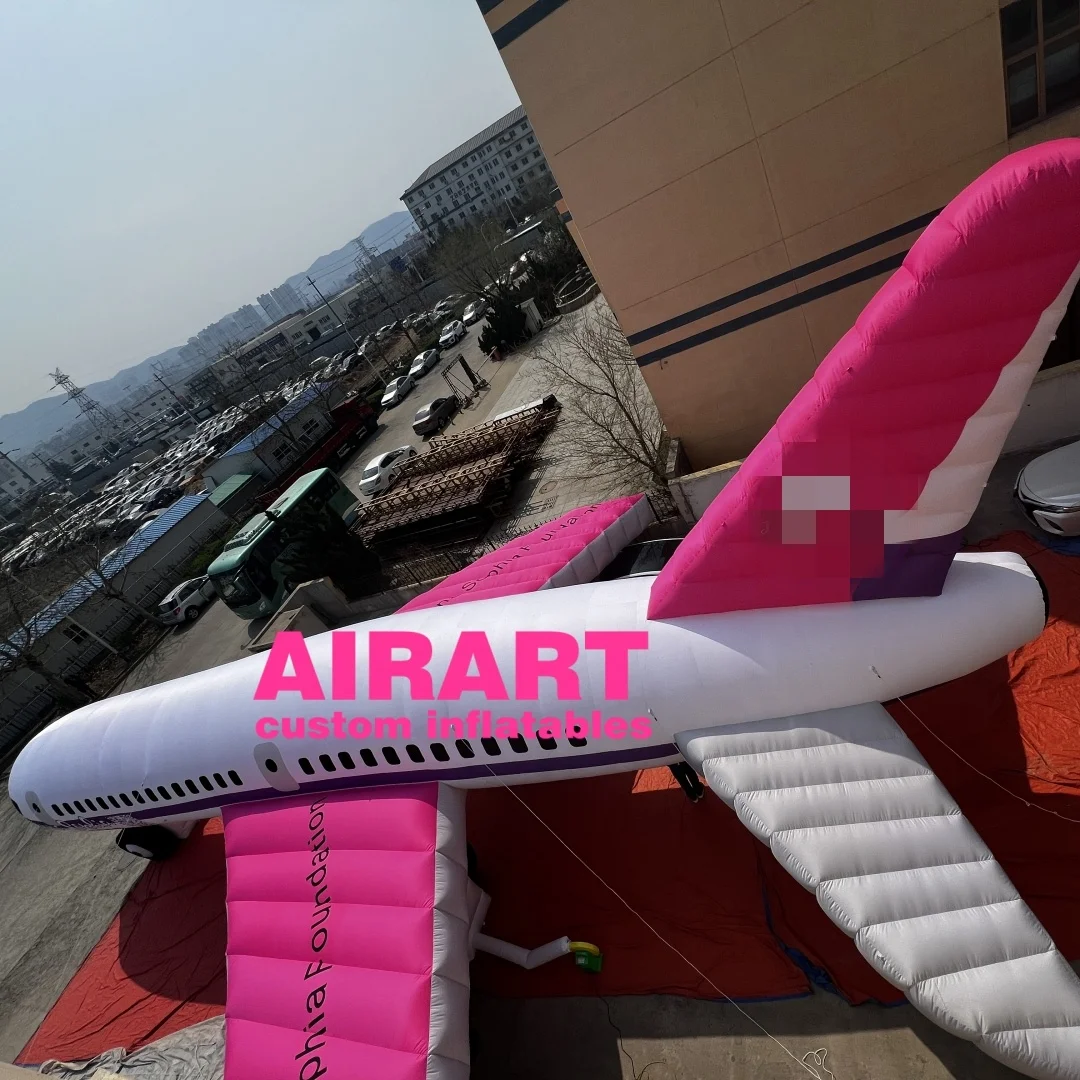 Giant Inflatable Plane Customize Inflatable Aeroplane Printed ...
