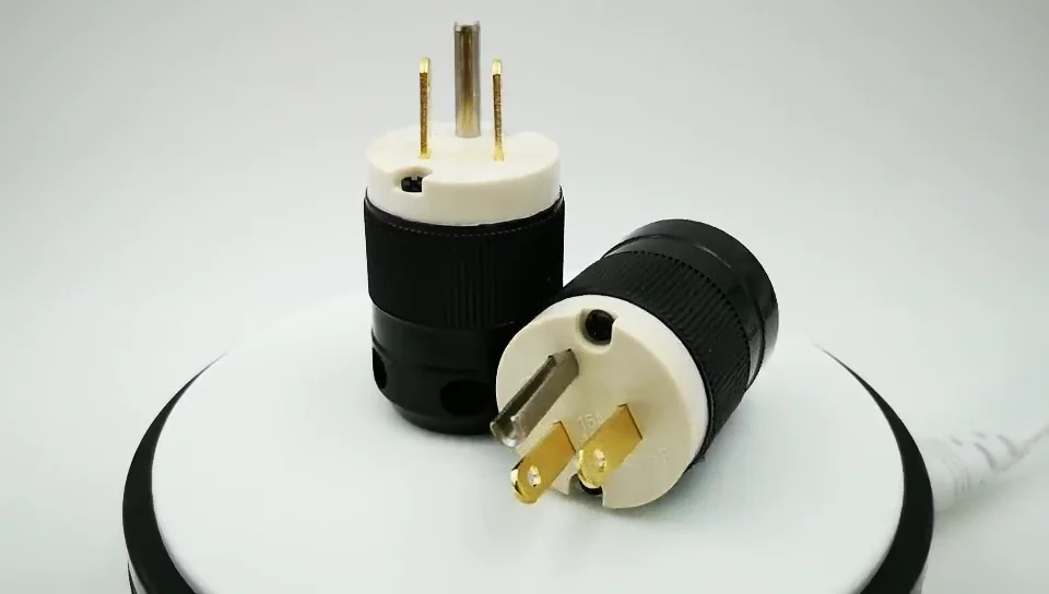 15a Generator Plug Twist Lock 125/250v Nema 5-15p 3 Pin Male Plug ...
