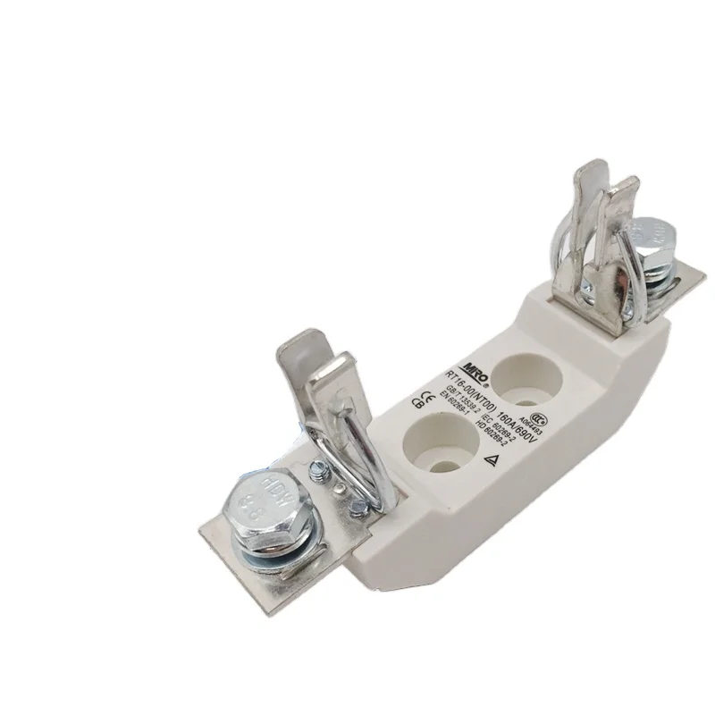 NT00- Base square tube knife shaped contact plug-in fuse base NTOO NT00 ...