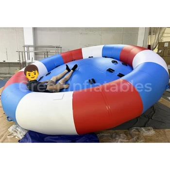 Towable Disco Boat Inflatable Spinning Ufo Inflatable Rotating Water ...