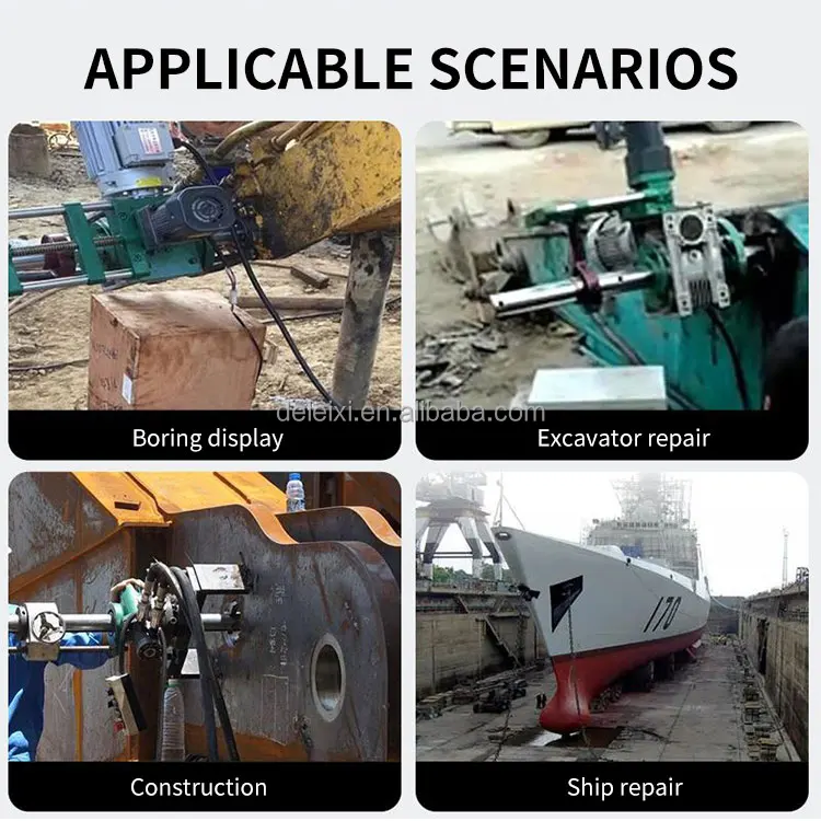 Excavator Hole Repair Power Line Boring Portable Line Boring and Bore ...