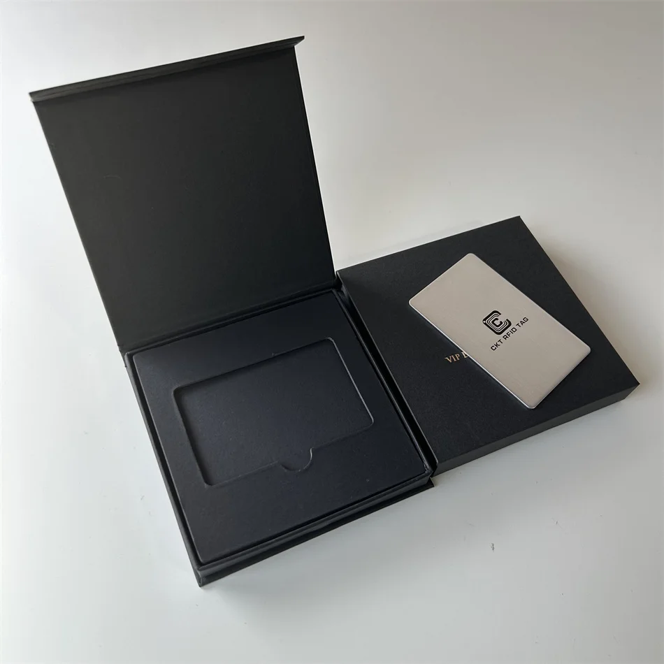Custom Logo Credit Bank Card Packaging Box - NFC Gift Box