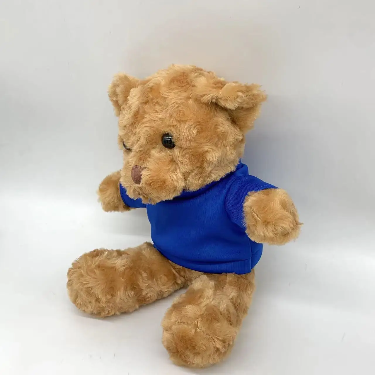Sublimated Customized logo Teddy Bear Plush Toy with T-shirt ...