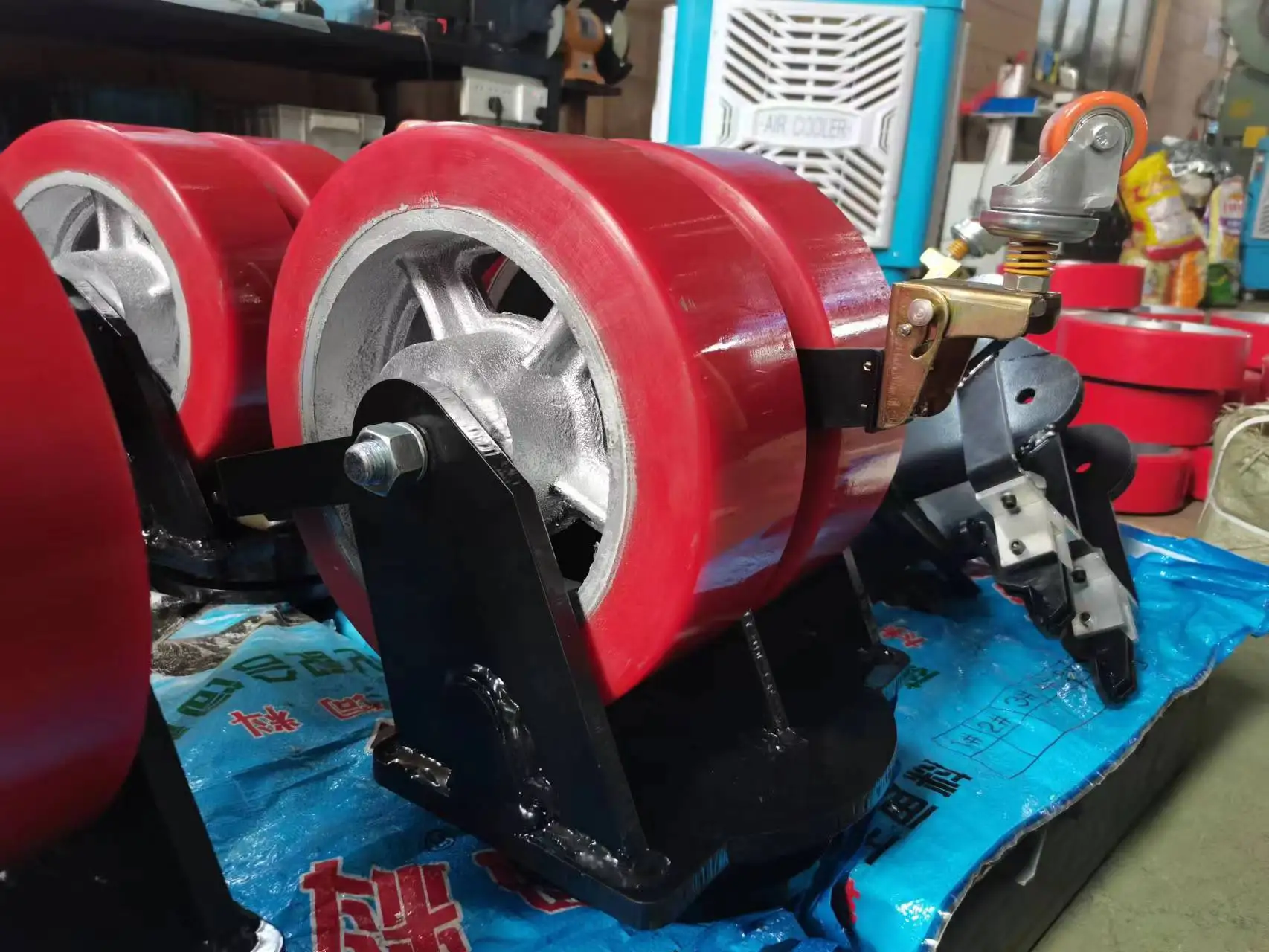 Auxiliary Wheel Of Agv Eccentric Shaft For Robot - Buy Agv Auxiliary ...