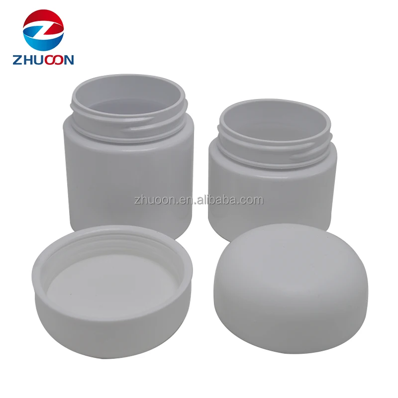 White Black Rib Side Pictorial Top Child-Resistant Lid Plastic Push ...