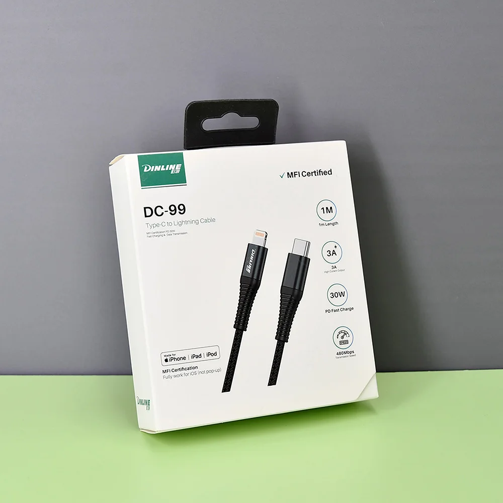 Alibaba.com: Hot Selling USB-C Charge and Sync Cable Packaging Box with ...