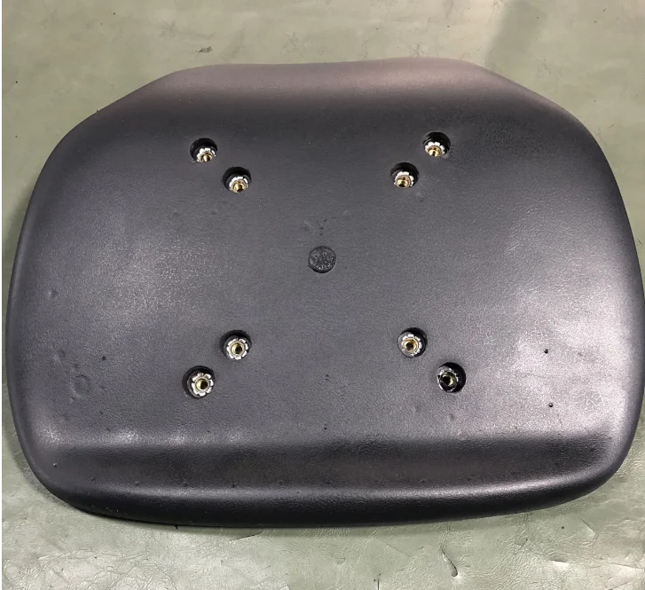 Black Color Polyurethane Self-skinning With Plywood Inside Chair Seat ...