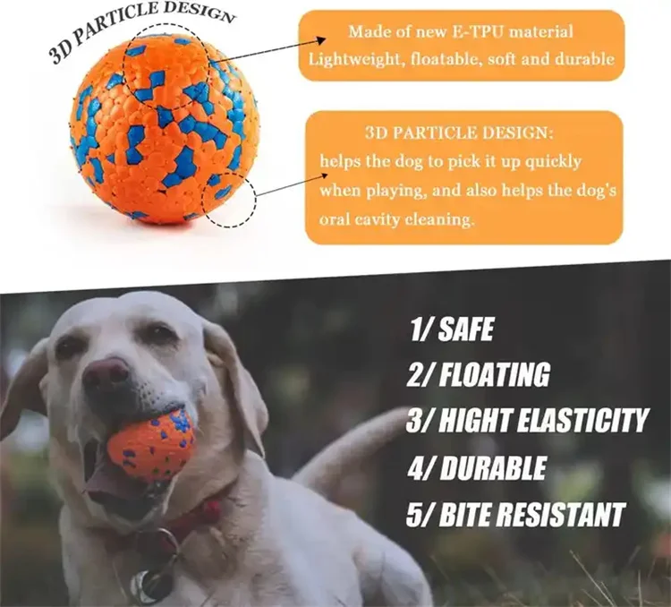 Durable Dog Toys - Aggressive Chewers Indestructible Bouncy Floats
