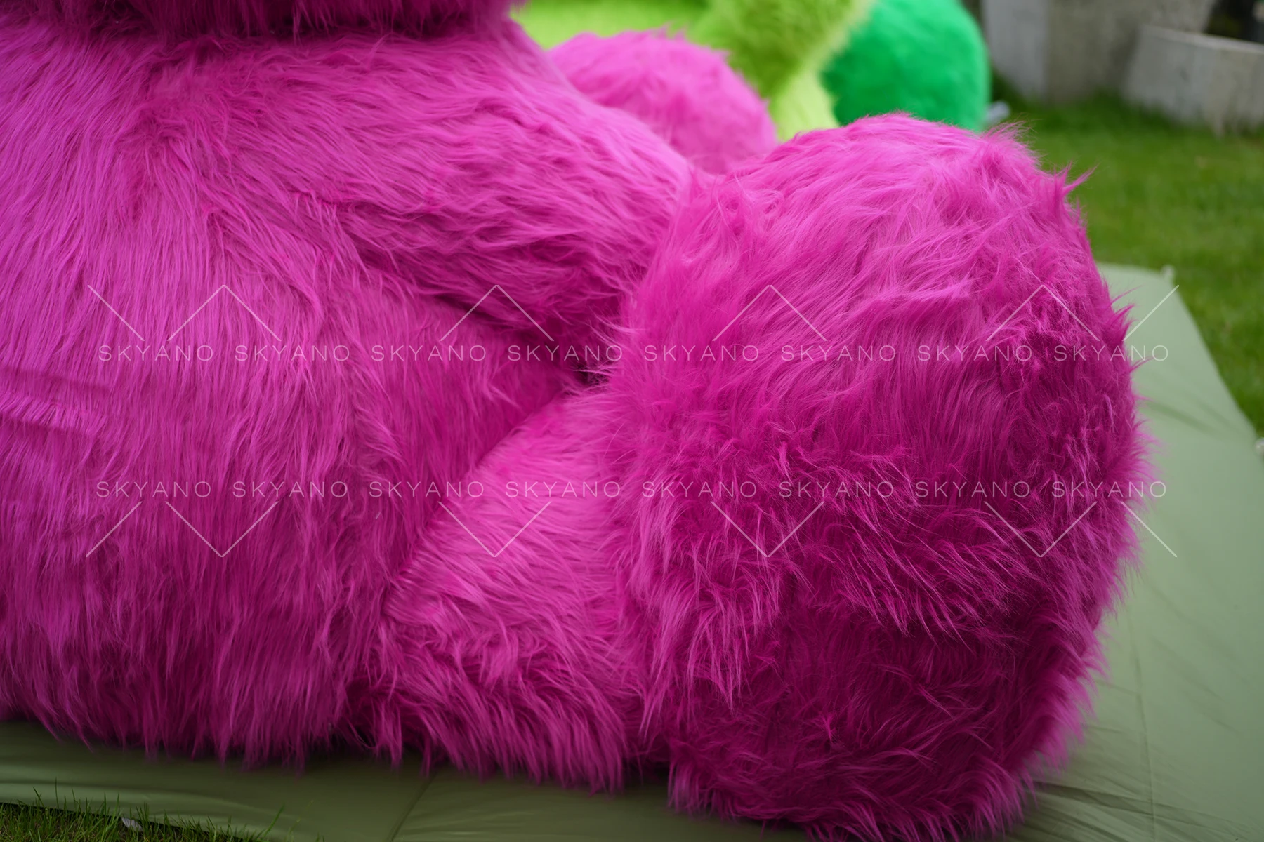 Custom Large Inflatable Plush Rabbit Model Advertising Holiday ...