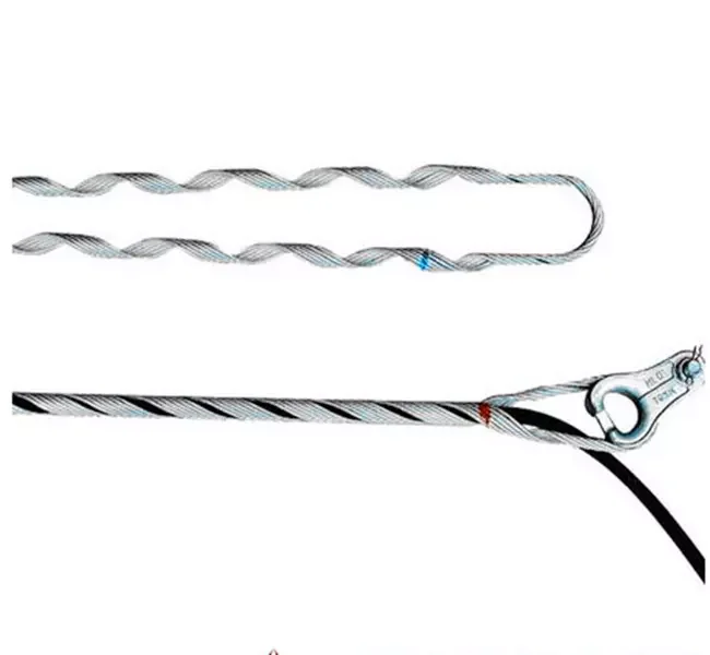 Strain clamp & tension clamp helical fitting preformed dead end ...