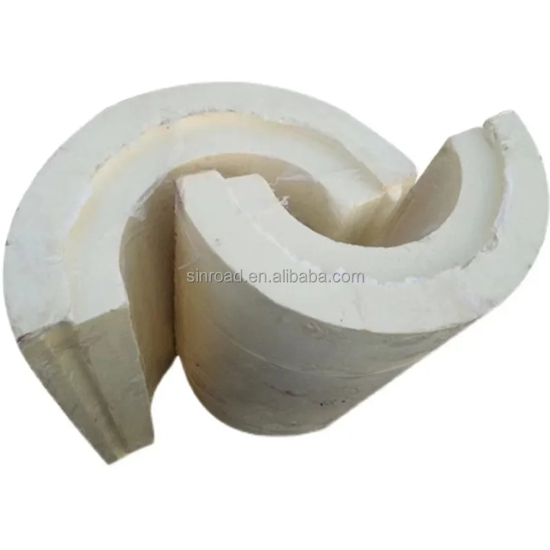 35-40 Kg Density Thermal Insulation Polyurethane Pipe Section For ...