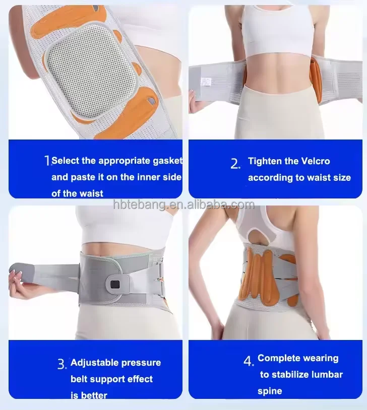 Factory Back Brace Lower Back Pain Relief Breathable Back Support Belt ...