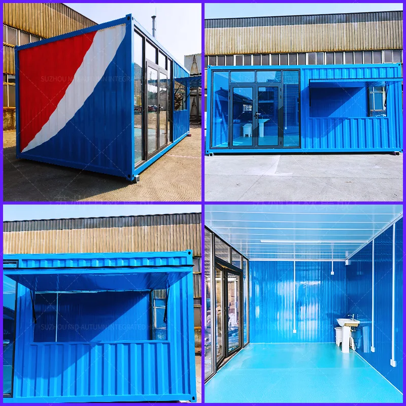 Dechtable Foldable Expanded Modular 20ft&40ft Container House,well ...