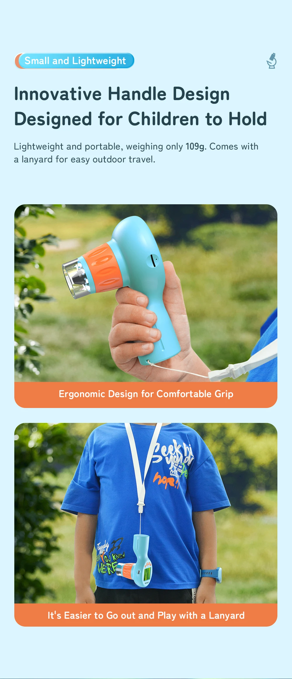 APEXEL New Handheld 800X Digital Children's Microscope with Zoom ...
