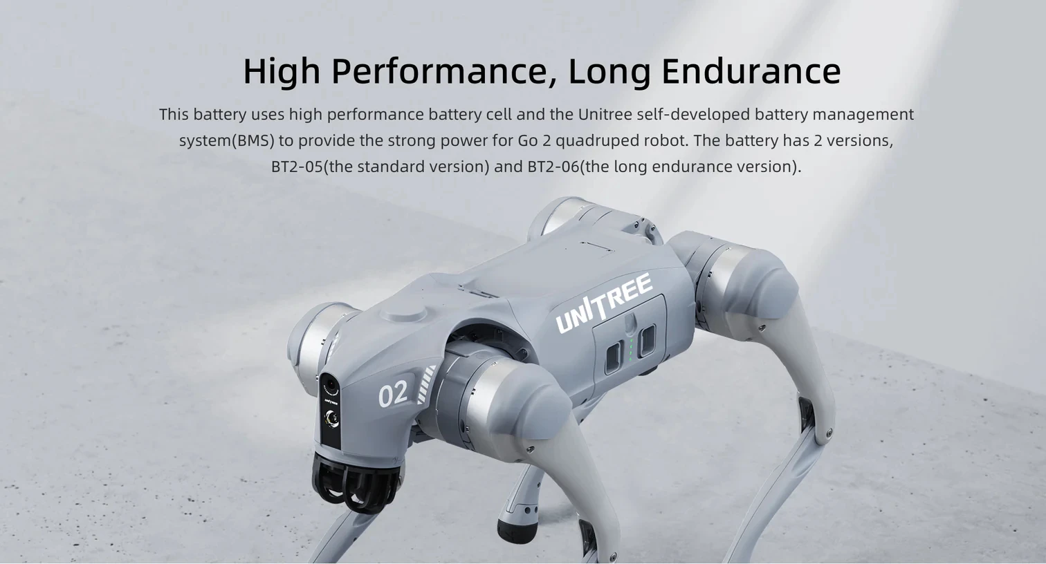 Go2 Battery - Long Endurance & Standard Versions for Unitree