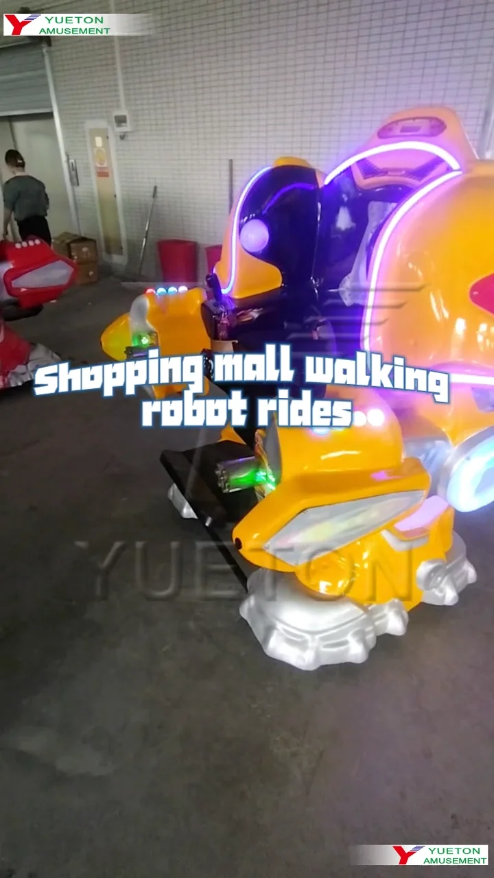 New Design Walking Robot Ride Amusement Park Equipment Walking Robot ...