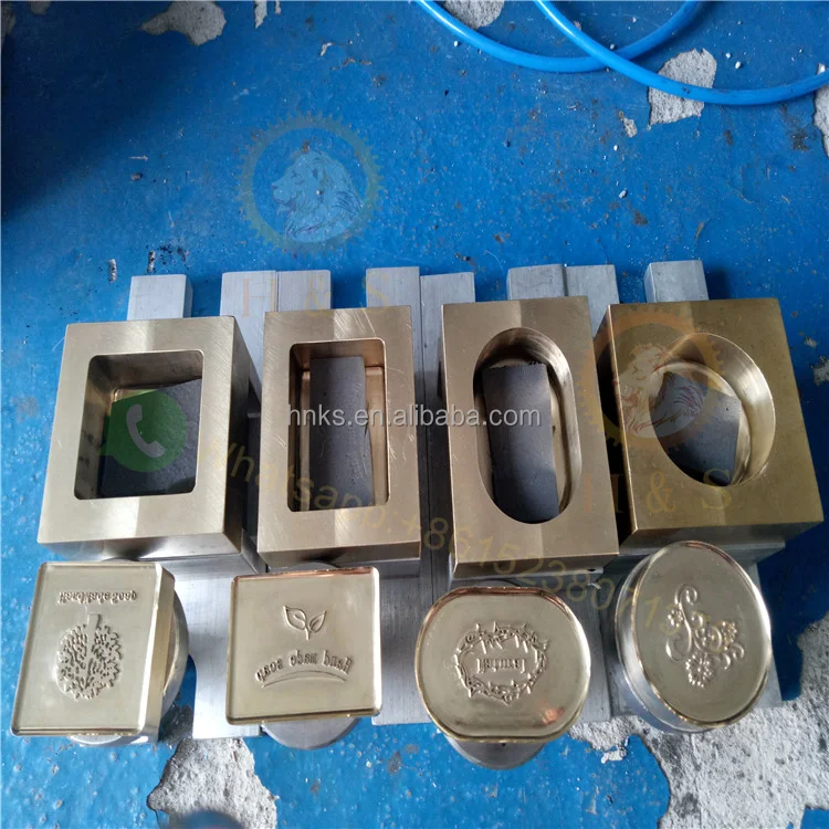 Soap Stamping Machine - Efficient Manual Laundry Soap Logo Press