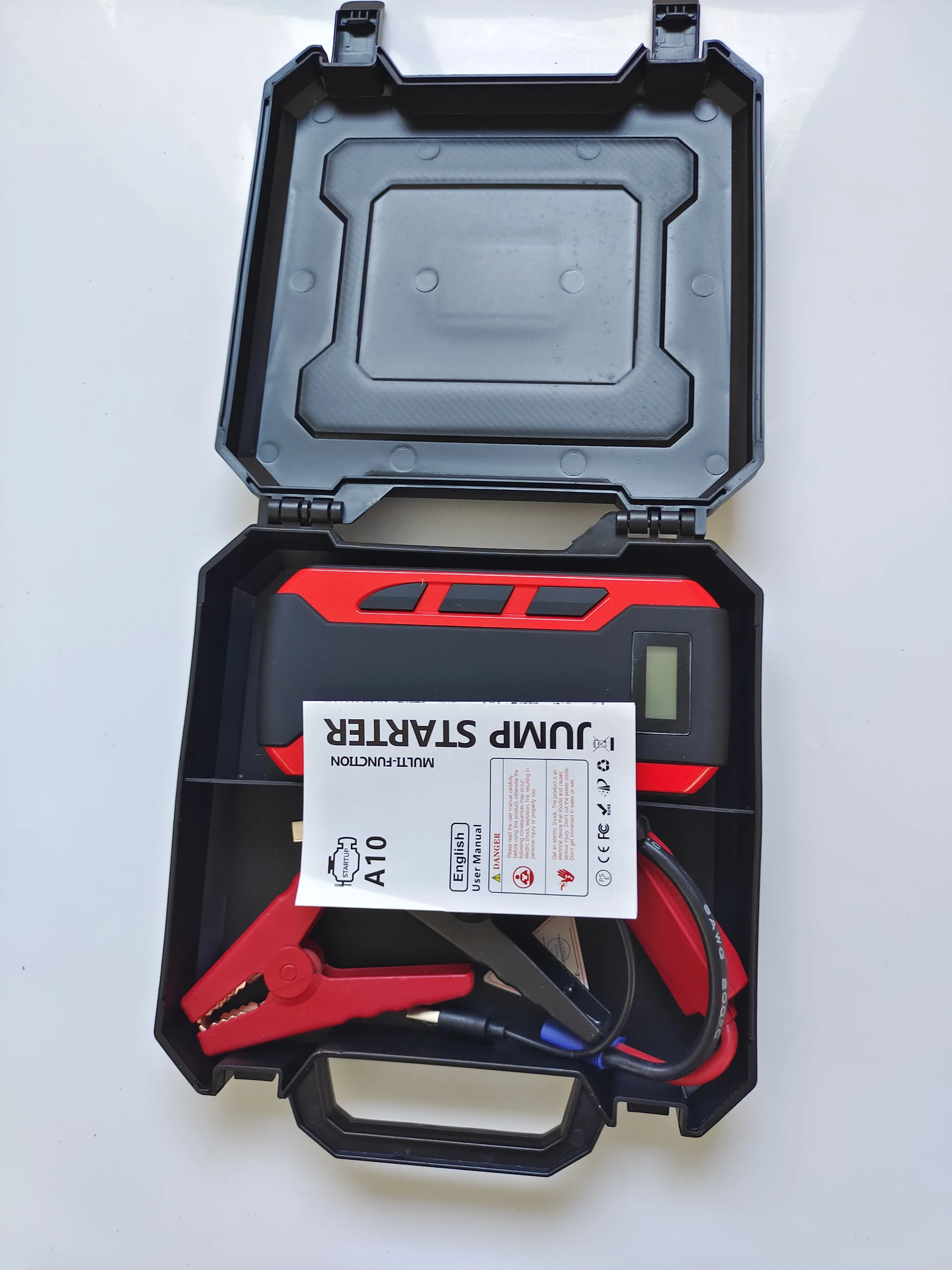 Multi-function Car Jump Starter Lithium Battery Emergency Power Start ...