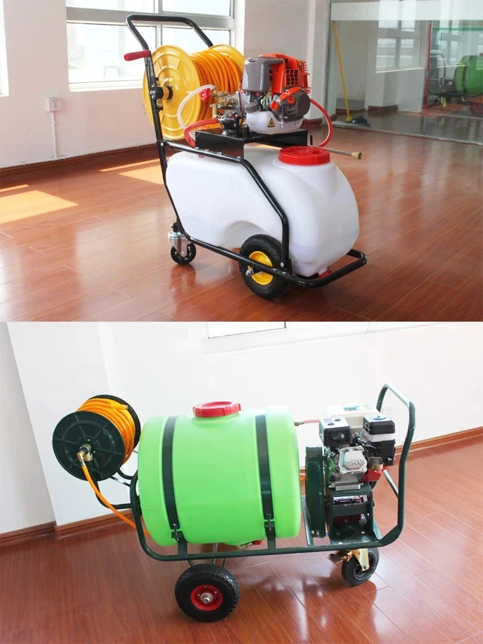 Factory Direct Sales 100l Hand Trolley Type Gasoline Power Agricultural ...