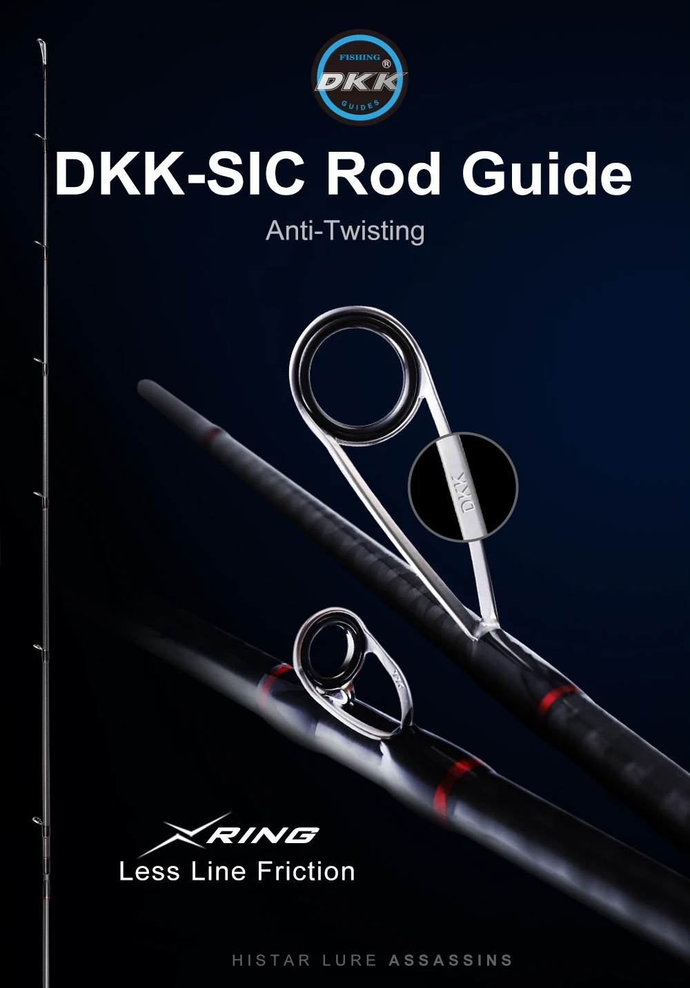 Histar Assassins 4 Sections Portable Full Carbon Rods