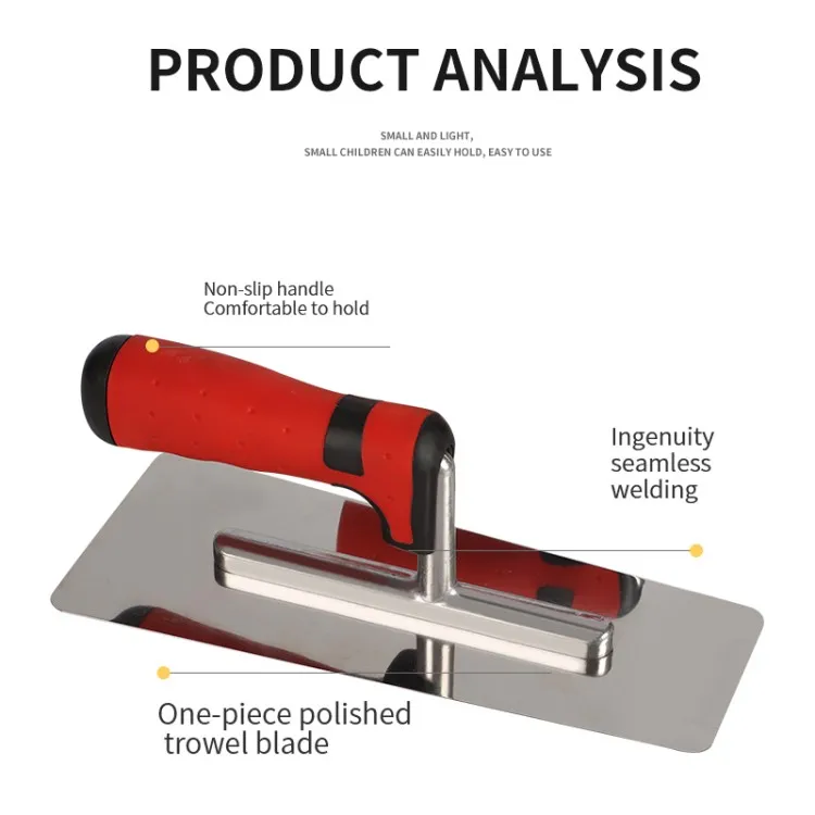 Stainless Steel Trowels Plastering Trowel Set Plastering Tools Drywall ...