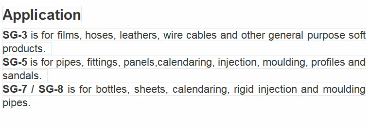 Pvc Resin Plastic In China Raw Materials K67/k65/k68 Pvc Resin Sg3/sg5 ...