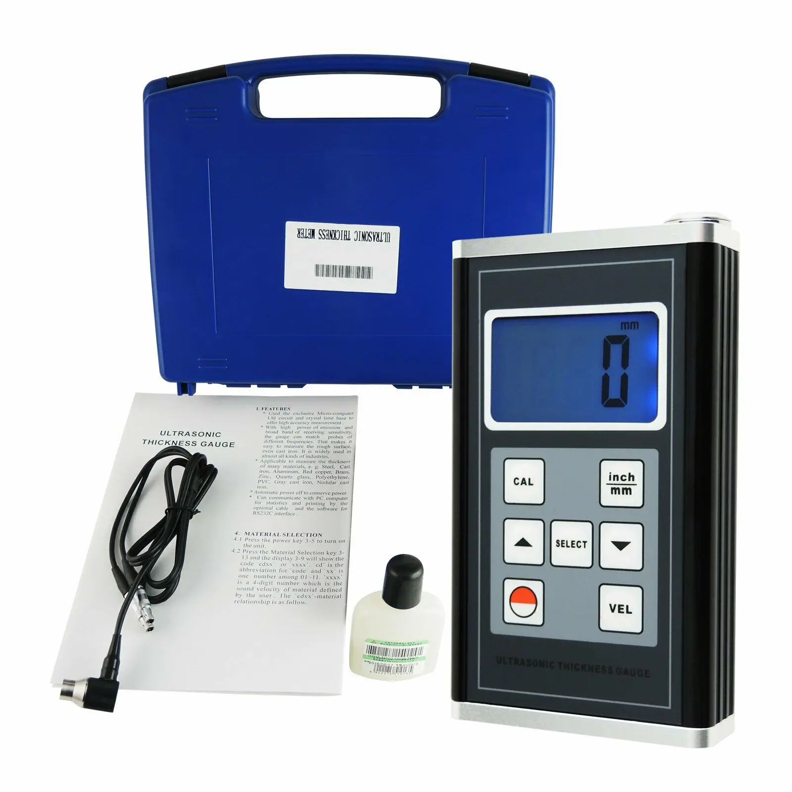 Landtek Tm-8818 Metal Ultrasonic Thickness Gauge 400mm Utg Tester - Buy ...