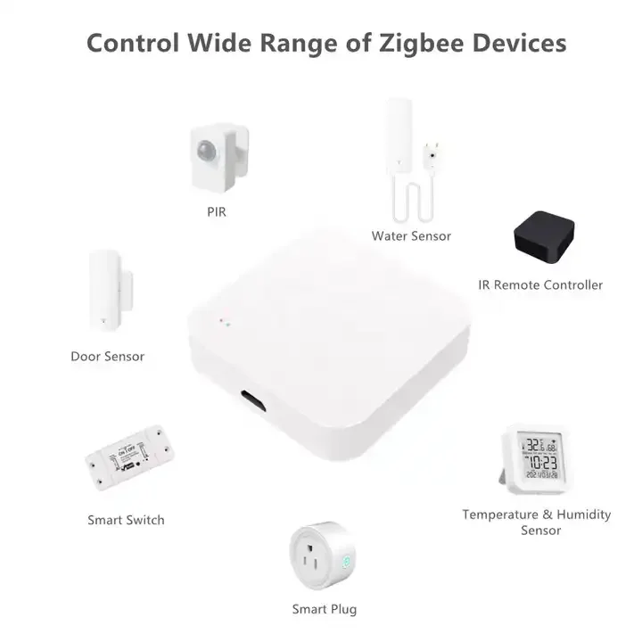 Tuya Smart Life ZigBee Gateway Hub WiFi Blue-tooth Multi-Mode Smart ...
