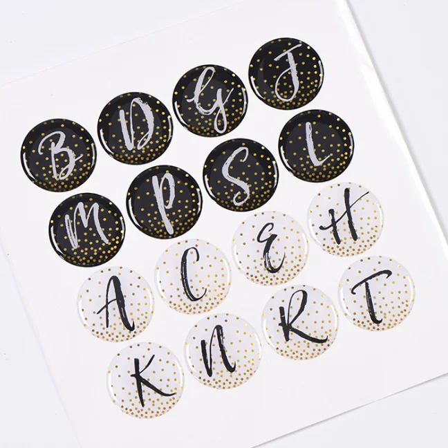 Customized 3D Waterproof Epoxy Vinyl Sticker Printing Resin Dome Llabel ...