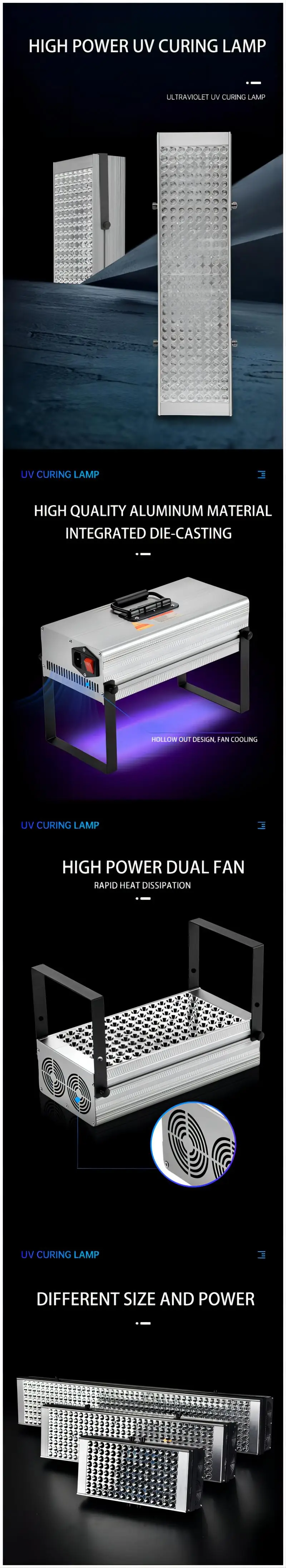 Portable Uv Curing Light Ink Coating Shadowless Adhesive Portable Air ...