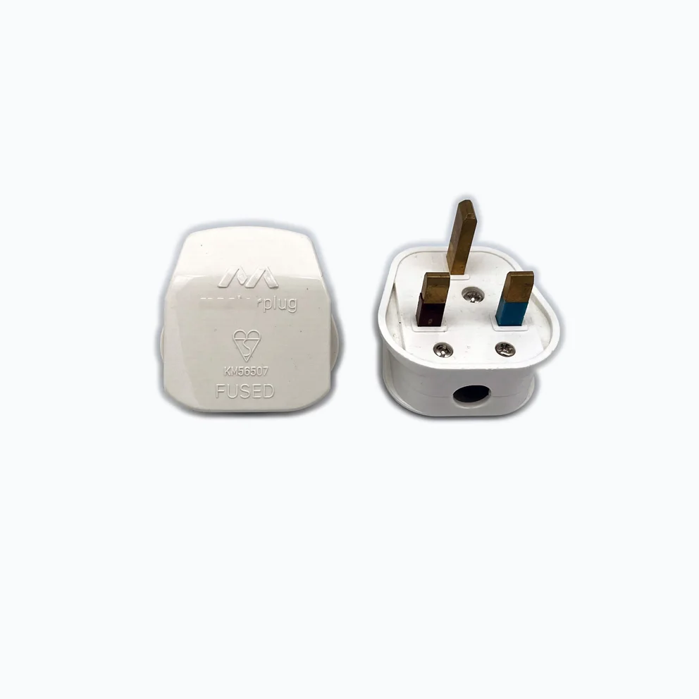 Uk Wireable Plug 3 Pins Assemble Wire Cord Power Plug British ...