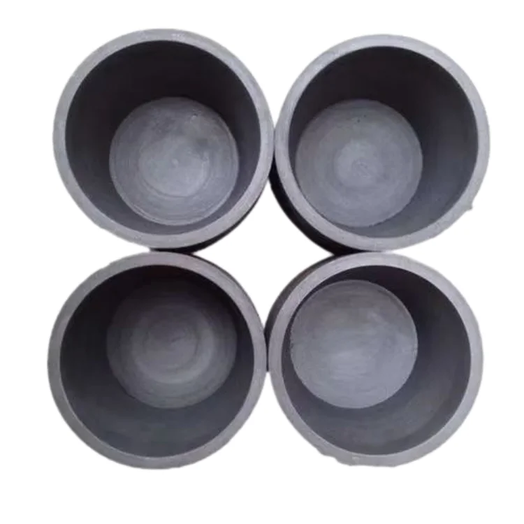 Large Rare Earth Graphite Crucible Large Induction Furnace Graphite ...