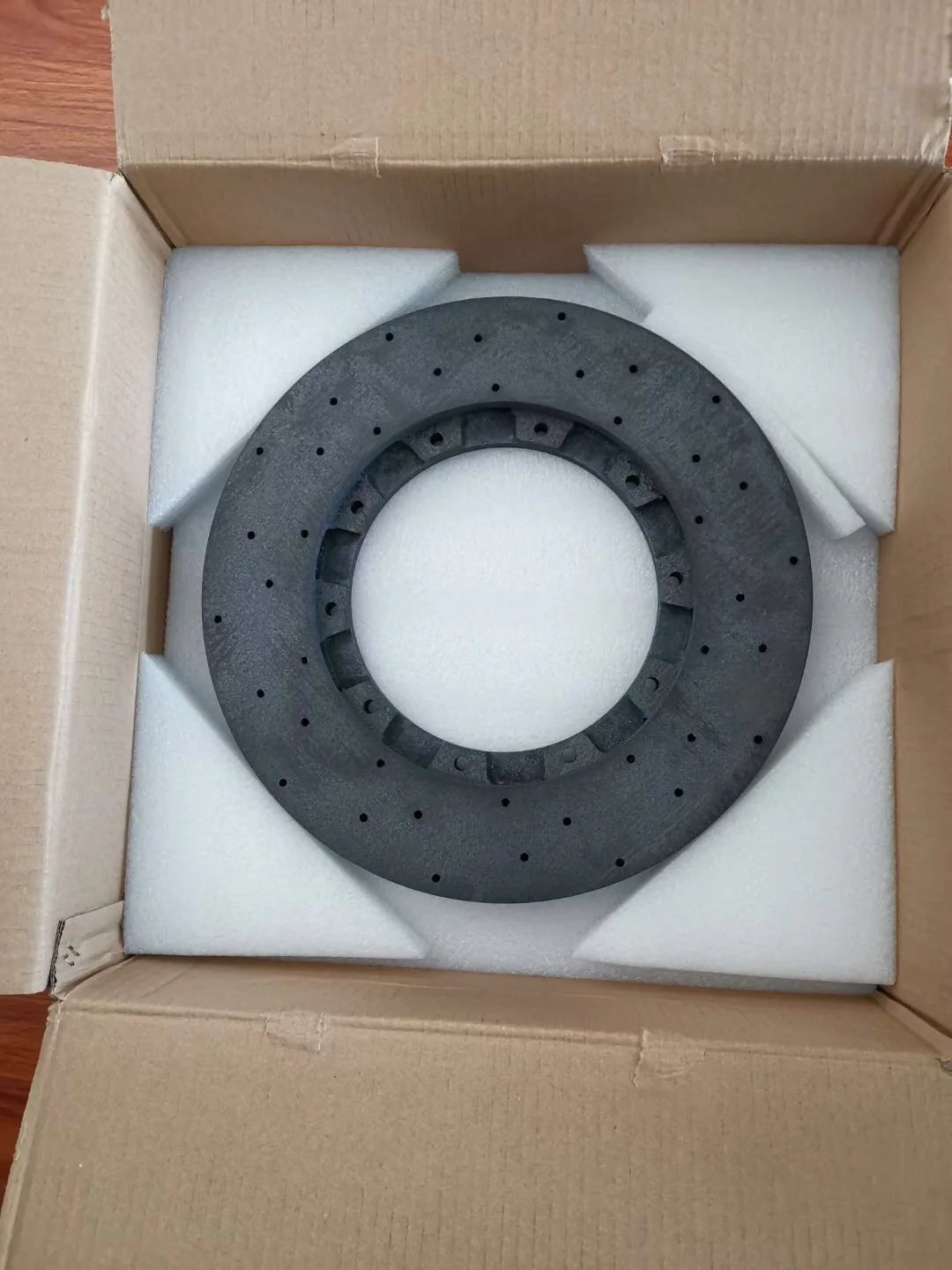 Hsingyik Pccb Ventilated Painted Front Carbon Ceramic Brake Disc For ...