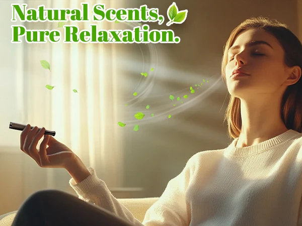 Wood Quit Smoking Pendant - Anti Anxiety Jewelry Whistle