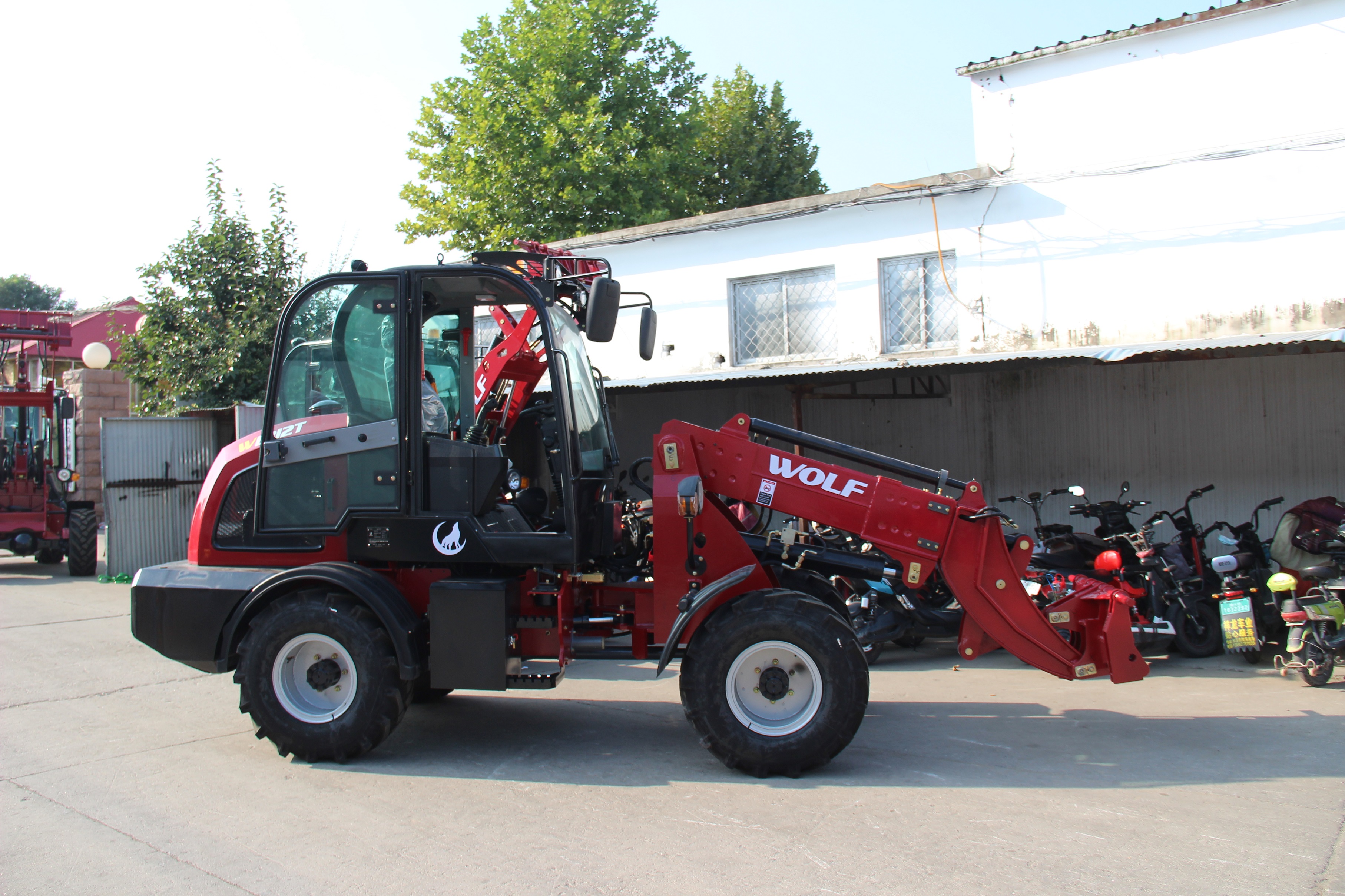 Wolf WL812T Loader - High Efficiency Telescopic Wheel Loader