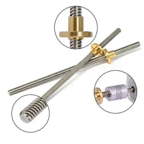 Bidirectional Trapezoidal Lead Screw - High Accuracy