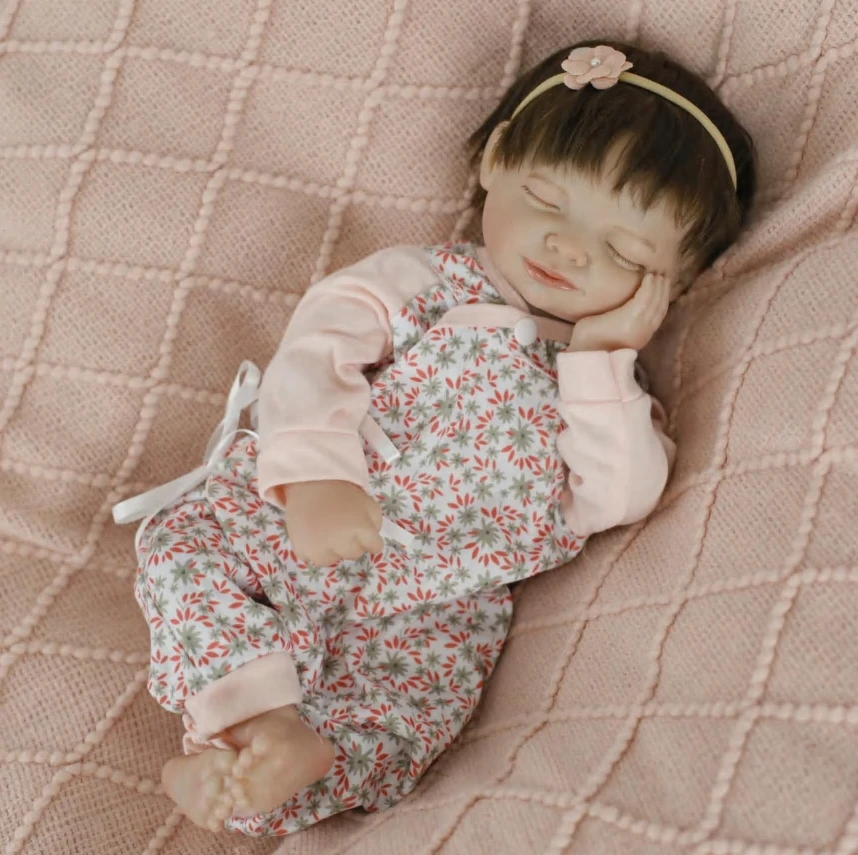 Lifereborn 45cm 18Inch Washable Preemie Bebe Reborn Dolls 3D Skin Tone ...