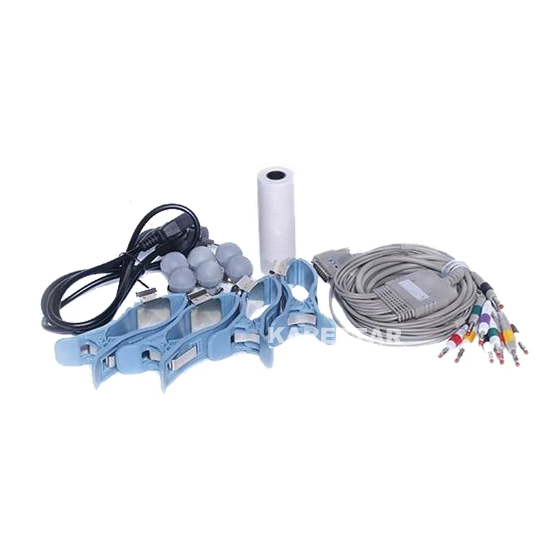 K-EB6 Electrocardiogram 12 Lead Ecg Machine Portable Medical Device Ecg ...