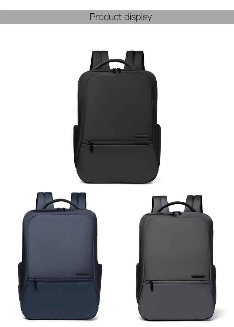 Custom Luxury Business Backpack Waterproof Computer Unisex Men Mochilas ...