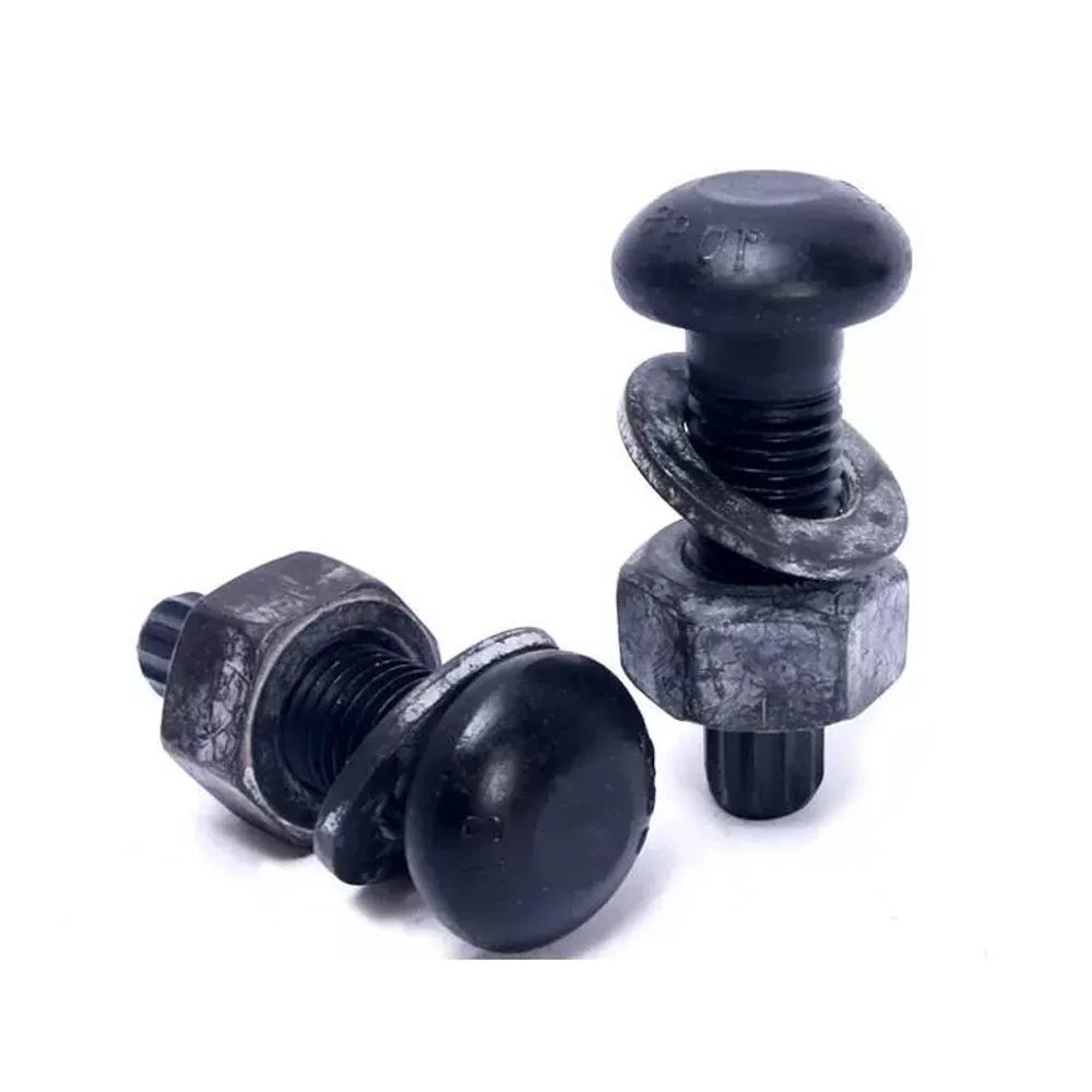 High Strength Steel Structure Torsional Shear Bolts Semi-round Head ...