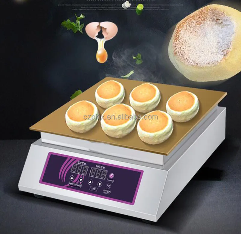 Souffle Maker Commercial Double Plates Fluffy Japanese Souffle Pancakes ...