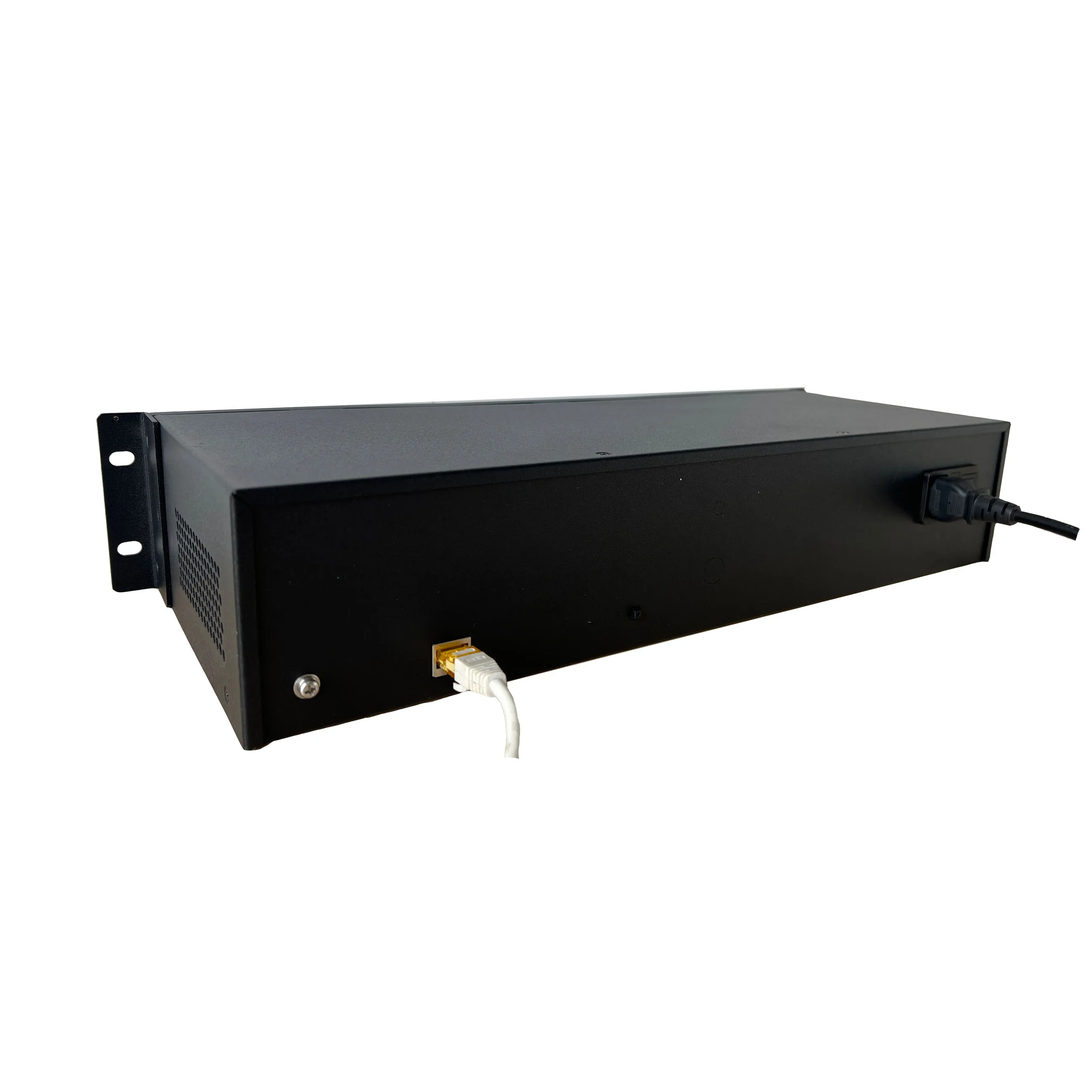 2U Rack-Mounted NTP Clock - 2.3" 6 Digit, Network Synchronized ...