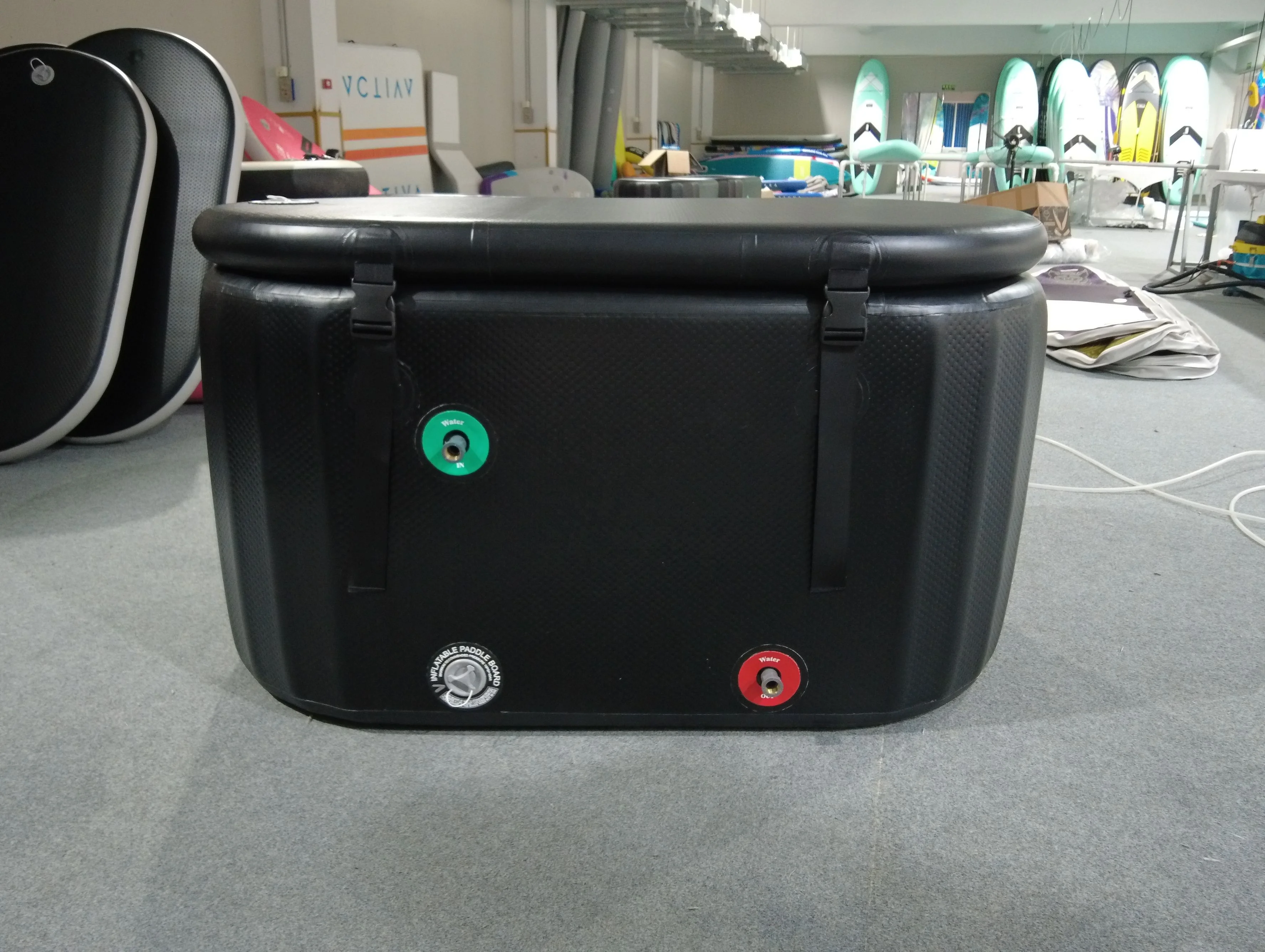 Recovery Pod - Ice Bath Inflatable Percussion Fiberglass Pool Inground ...