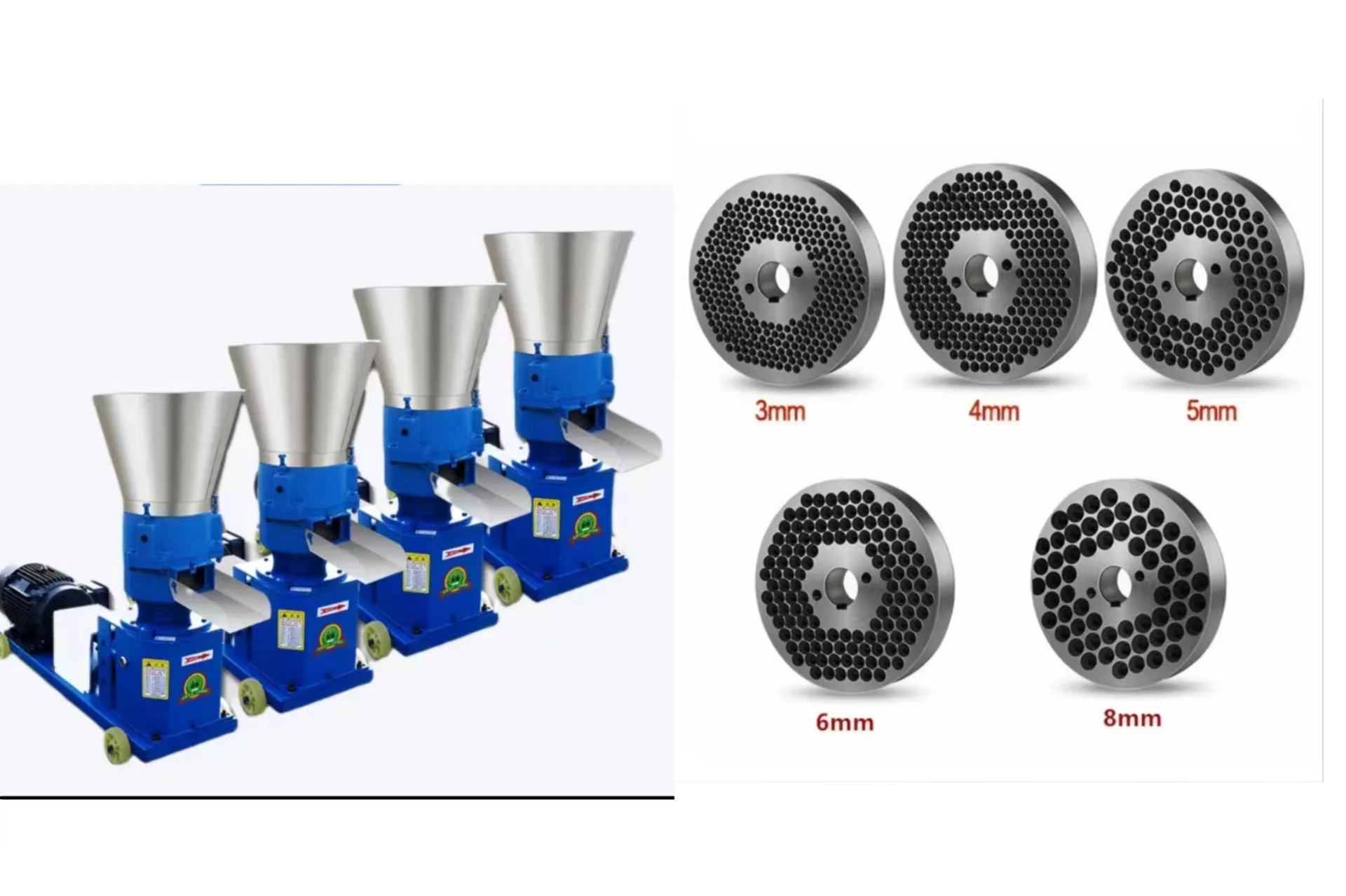 Mini Chicken Cattle Animal Feed Food Pellet Making Machine Poultry Feed ...