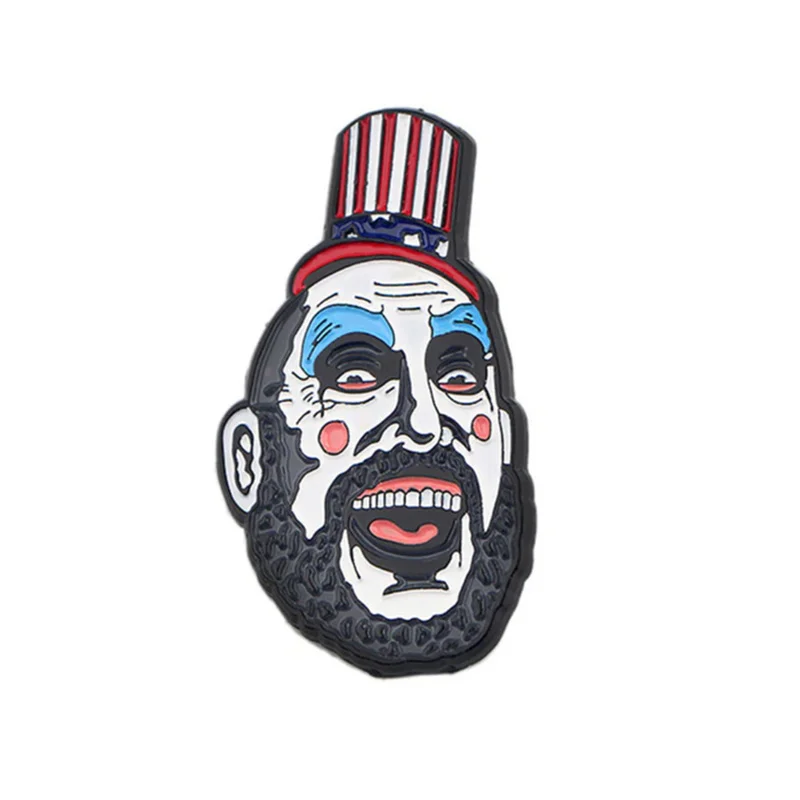 Custom Captain Spaulding Enamel Pin Rob Zombie Brooch Badge Halloween ...
