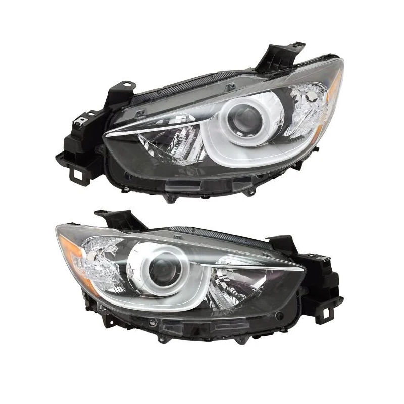 Halogen Headlights For Mazda M3 Cx-5 2013-2016 Oem Kj01-51-031c Kj01-51 ...