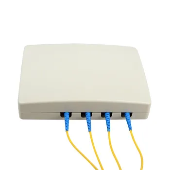 Fiber Optic Termination Box Micro Mini Odf 4 Core/port Wall Box - Buy ...